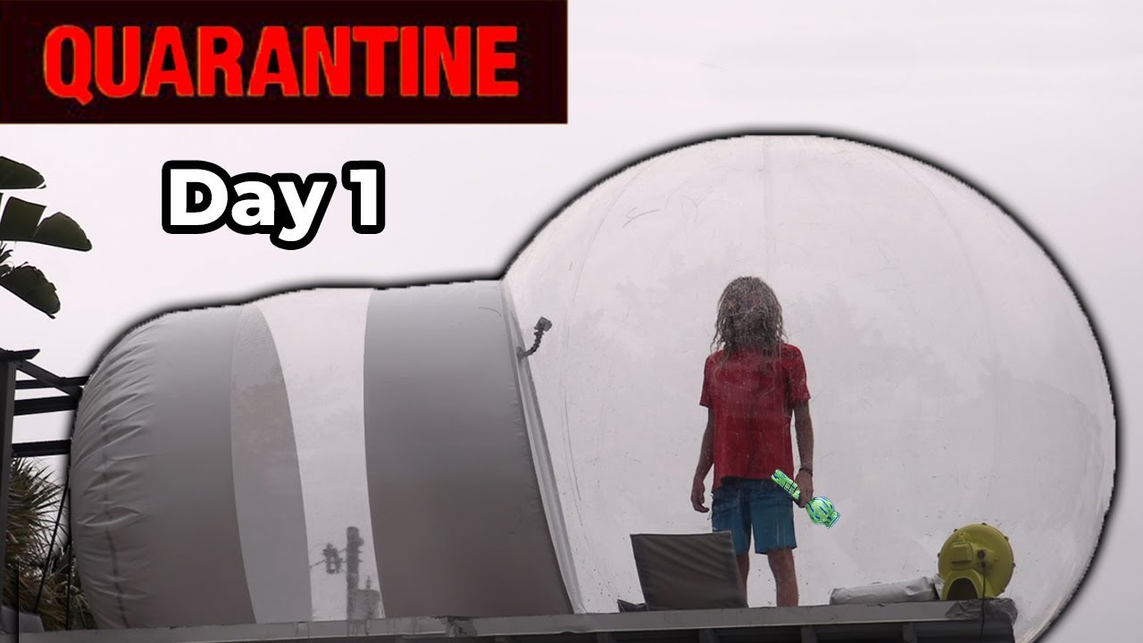 24 Hours Trapped In A Quarantine Bubble (30 Days) - YouTube
