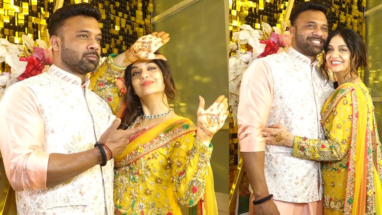 Divya Agarwal Flaunts Mehendi With Her To Be Husband Apurva Padgaonkar ...