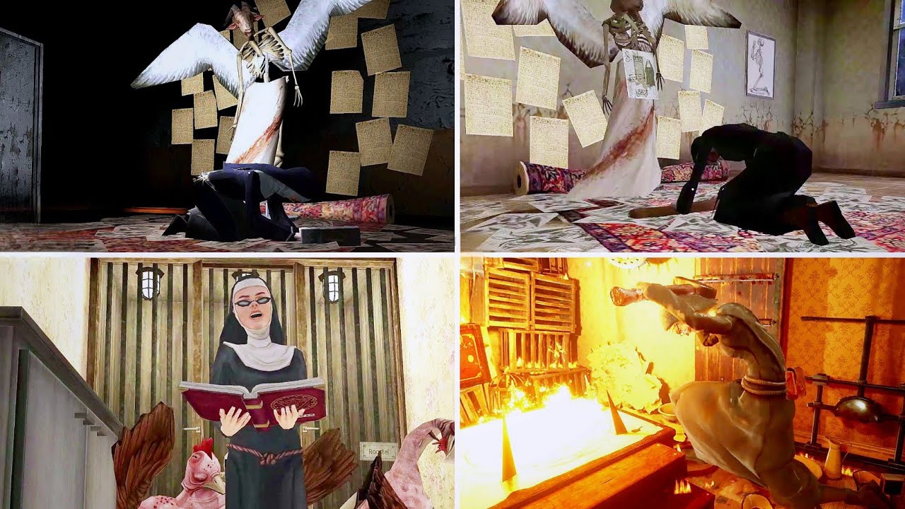 Praying Scene - The Nun Vs Evil Nun Vs Evil Nun 2 Vs Evil Nun The ...