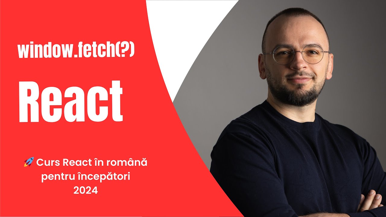 🧾 Cum încarc discuțiile de la server cu window.fetch? React 2024 - v.1 - YouTube
