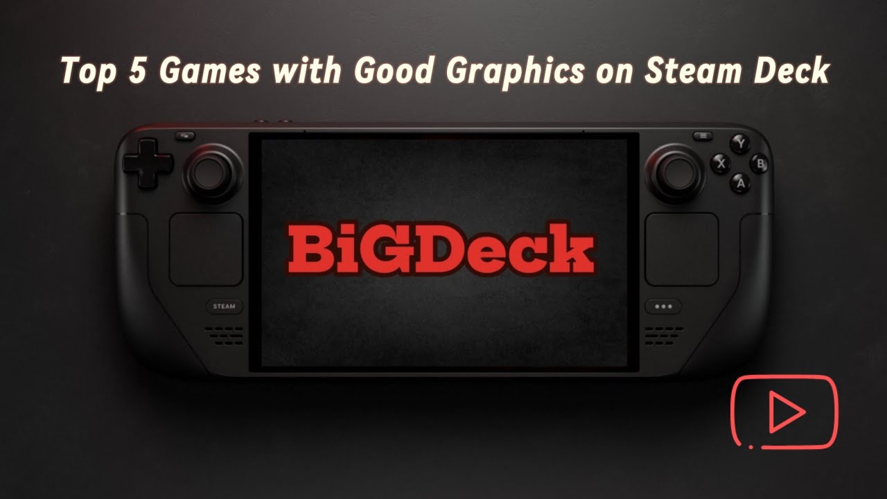 Top 5 Games with Good Graphics on Steam Deck - YouTube