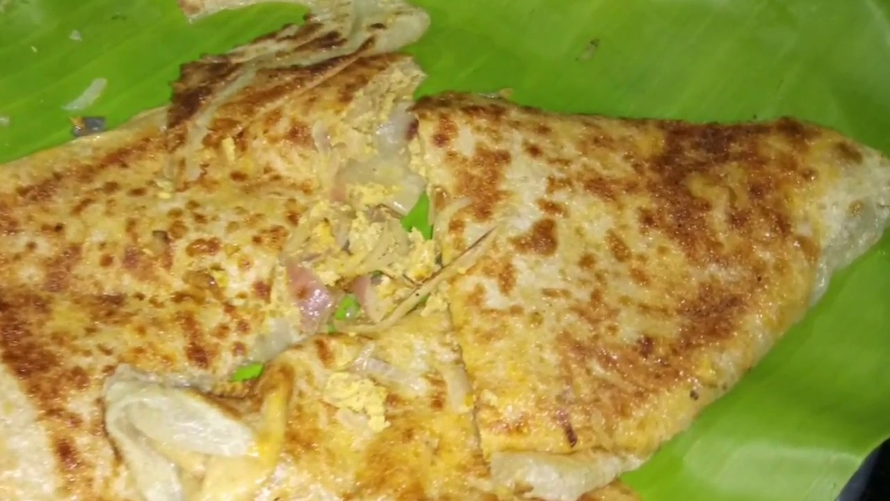 Hot crispy egg paratha | anda paratha | South Indian street food ...