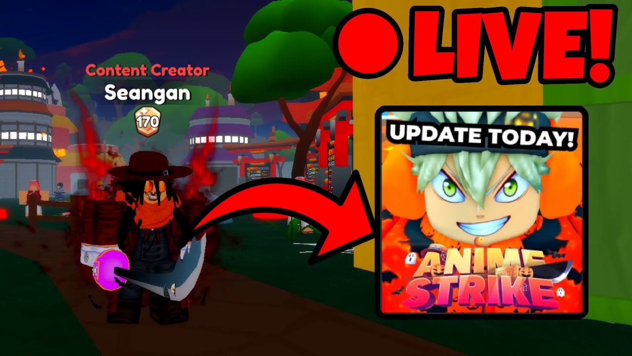 *LIVE* HALLOWEEN PART 2 UPDATE IS HERE!! Anime Strike Simulator - YouTube