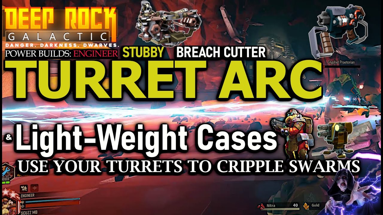 Turret Arc | Light Weight Cases | Power Builds #41 | Engineer | Deep ...