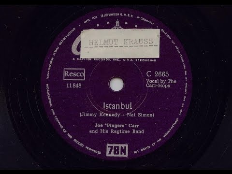 Joe 'Fingers' Carr 'Istanbul' 1953 78 rpm