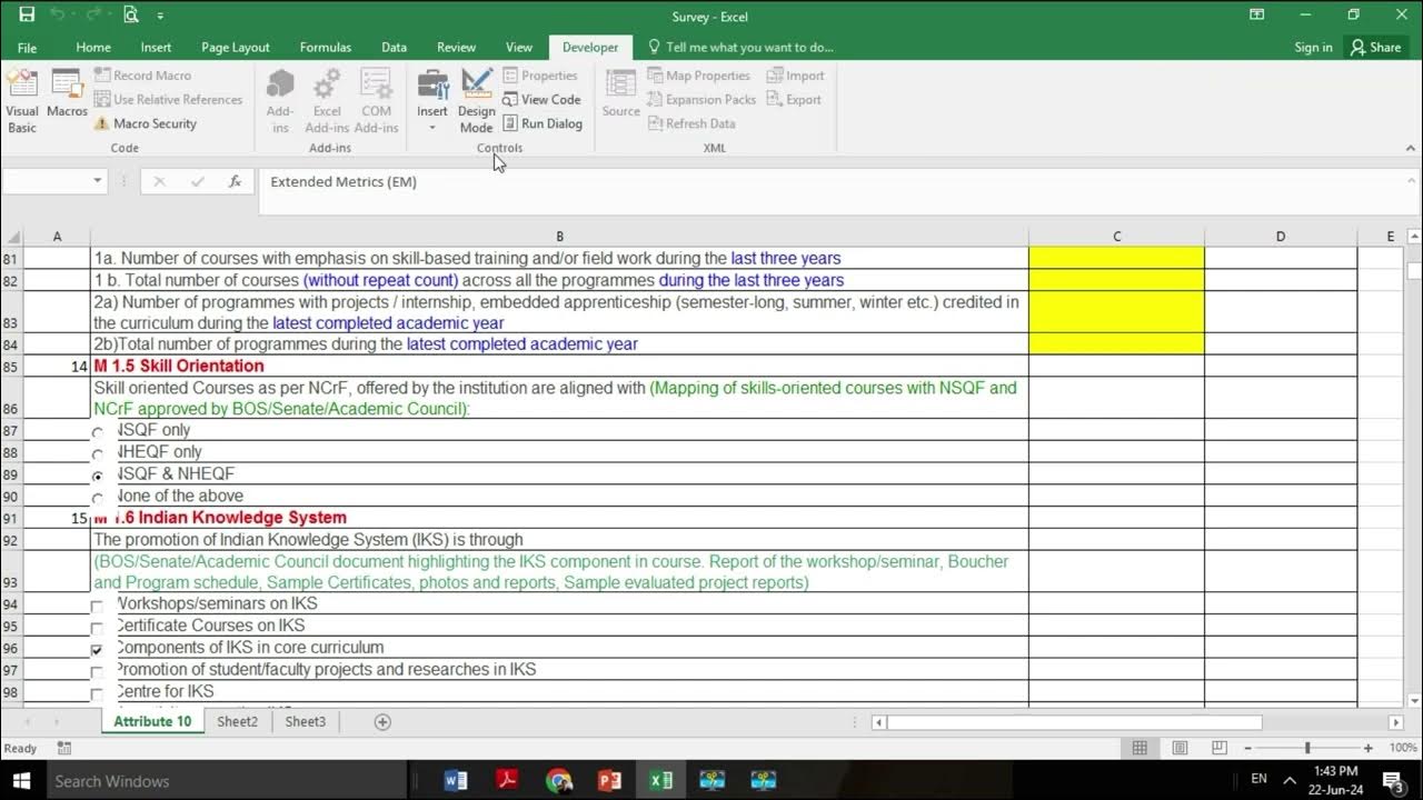 How To delete radio butttons & checkboxes when pasting data in Excel. - YouTube