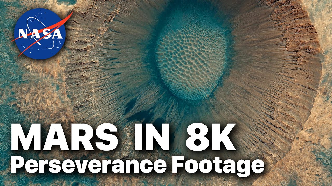 MARS IN 8K - Perseverance Rover Footage - YouTube