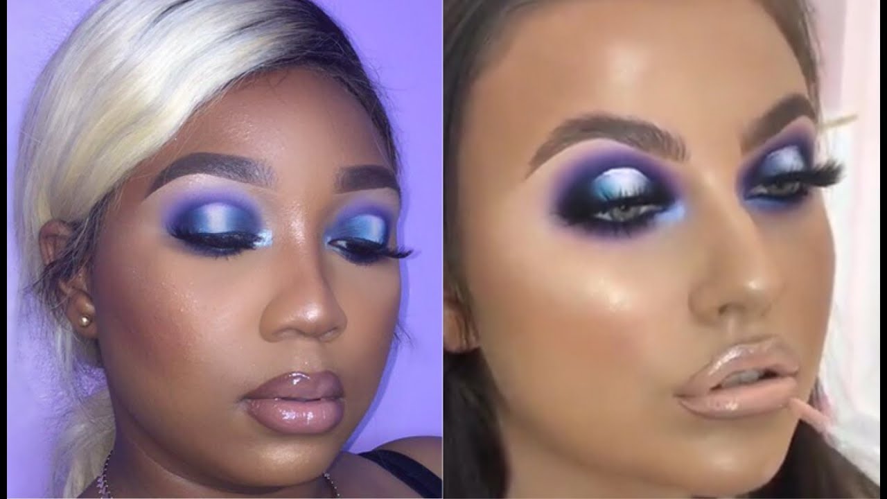 Blue Spotlight Eye | @mmmmitchell Inspired | AmariJ - YouTube