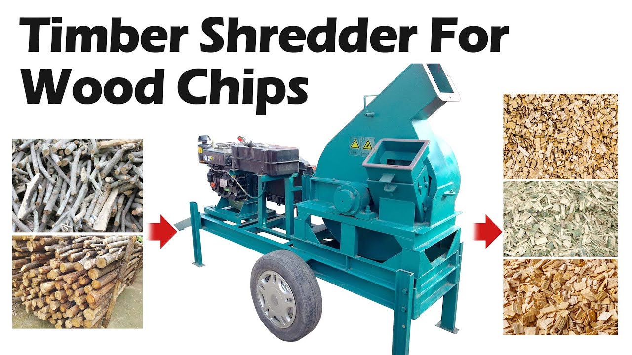 Timber Shredder Machine: A Great Tool For Fine Wood Chips Processing ...