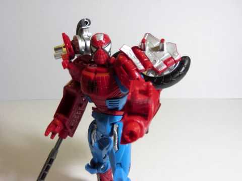 Transformers Stop-Motion: Spider-man CrossOvers - YouTube