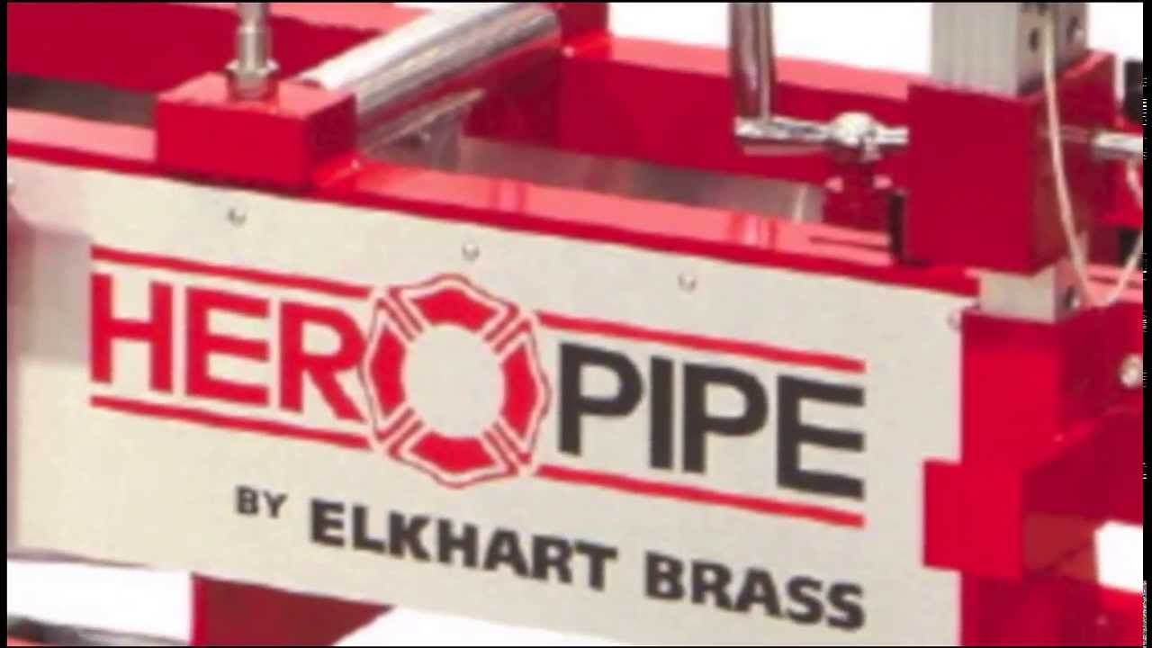 The HEROPipeSystem, high-rise firefighting master stream - YouTube