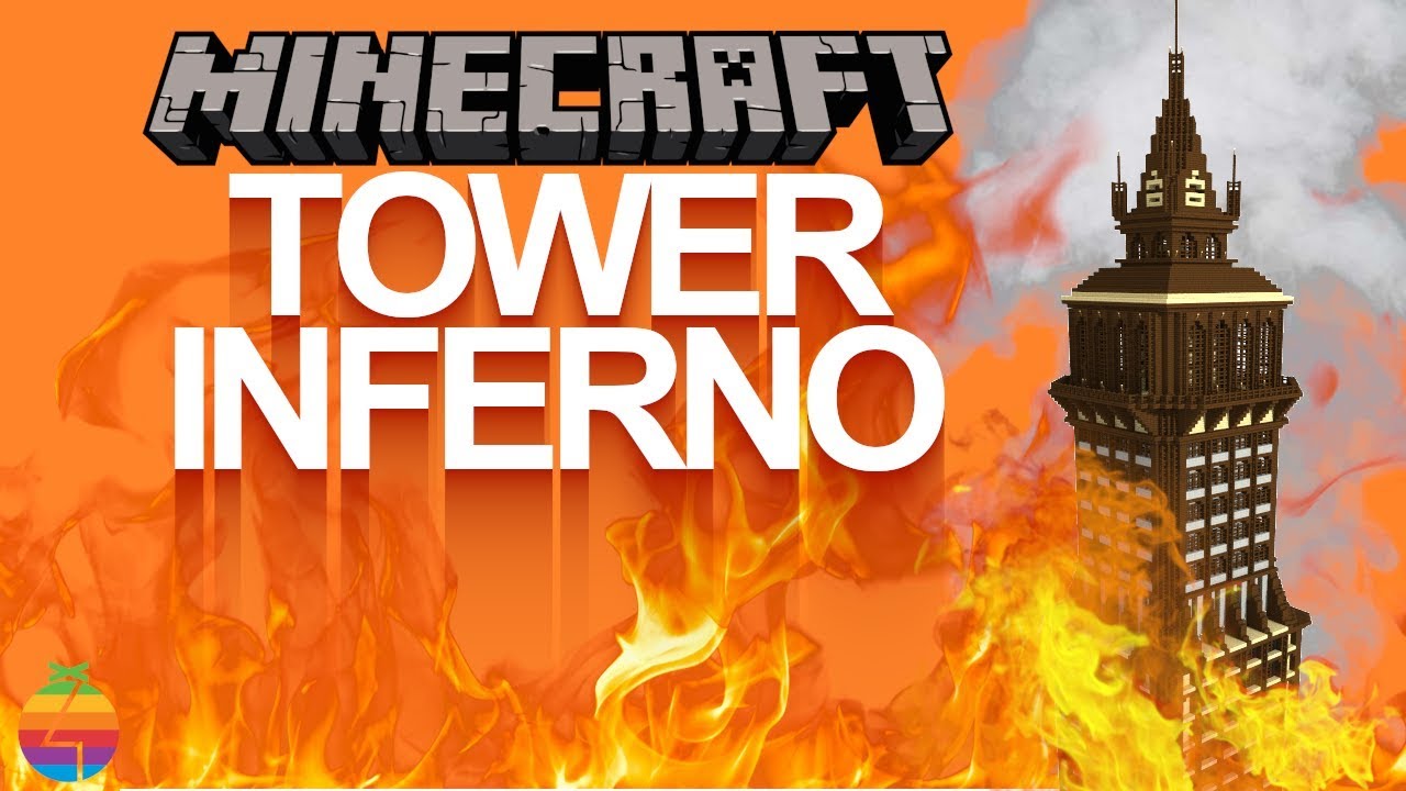 Minecraft DESTRUCTION - Tower Inferno - YouTube