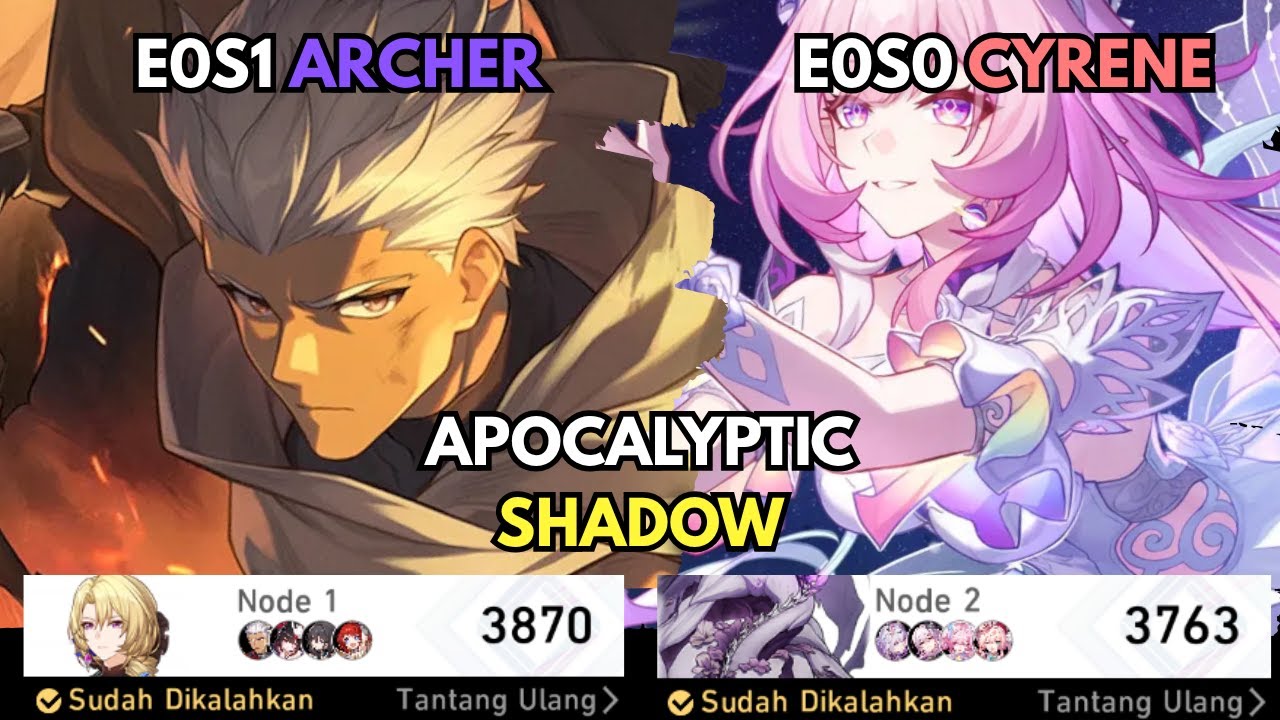 HSR Apocalyptic Shadow Archer e0s1 Cyrene e0s0 - YouTube