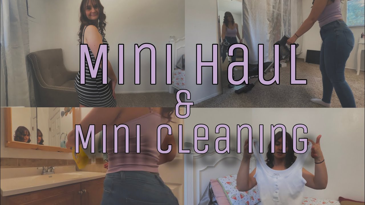 Mini Cleaning & Mini Try-On - YouTube
