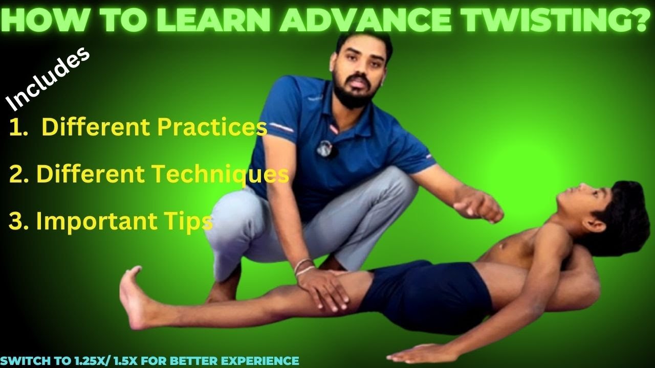 How To Do ADVANCE TWISTING Asana/Advance Twisting Practices /Spine ...