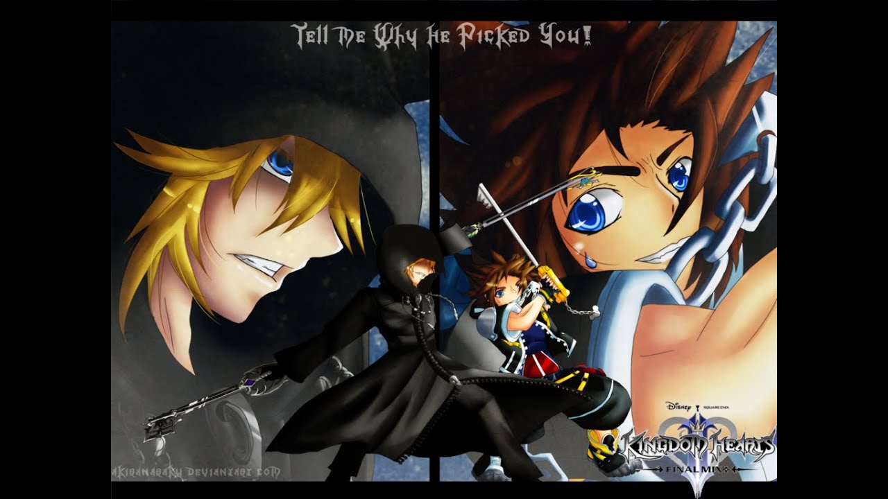Kingdom Hearts 2 Final Mix (Sora vs Data-Roxas) - YouTube