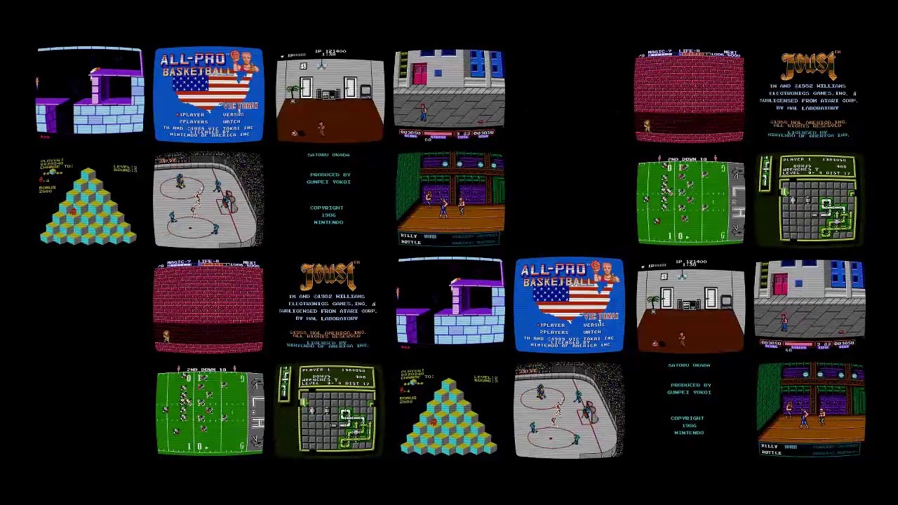 Ophidic Displays: NES Screensaver - YouTube
