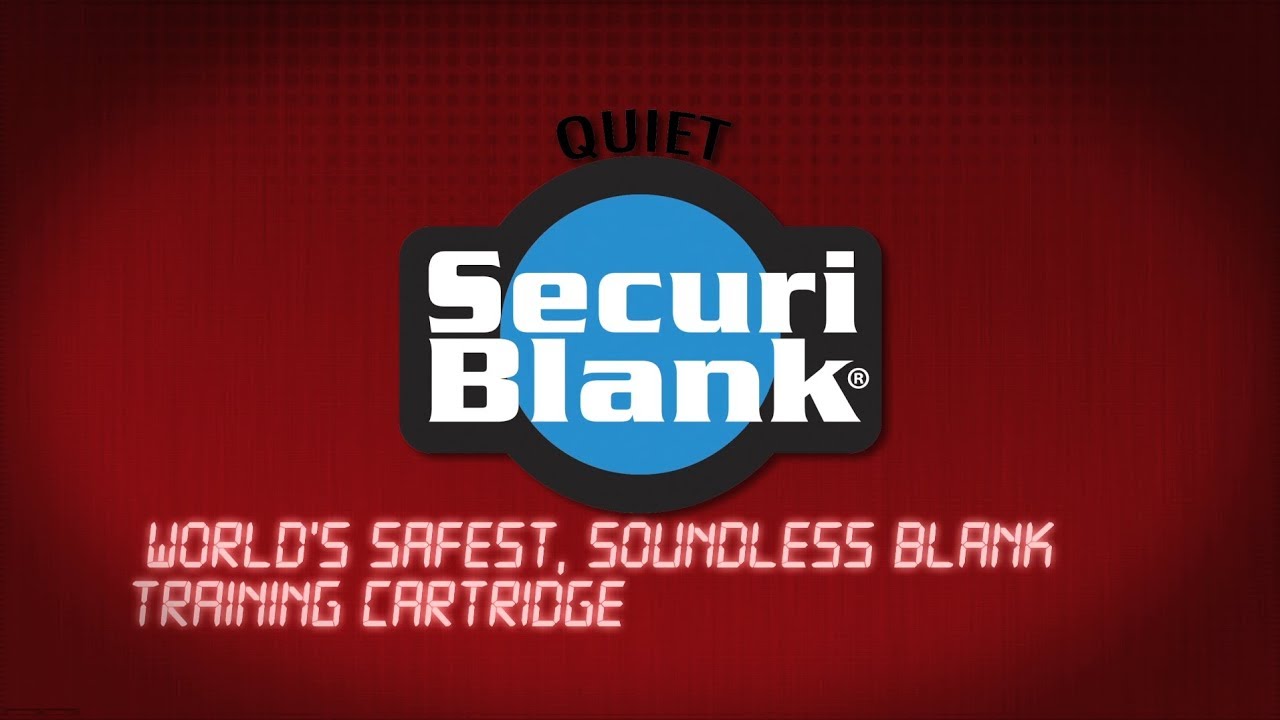 SecuriBlank® Quiet Cartridges - YouTube