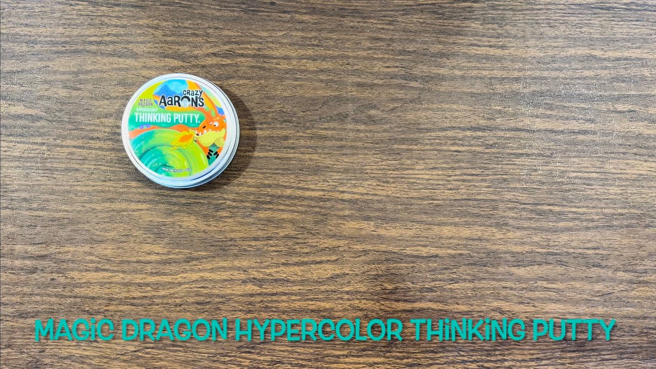 Magic Dragon Hypercolor Thinking Putty Review - YouTube