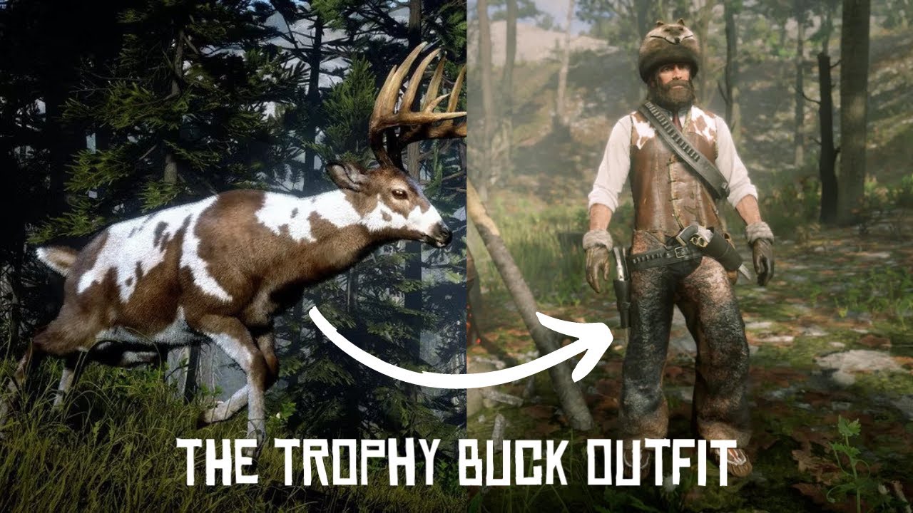 The Trophy Buck Outfit | How to Make It | Rdr2 Gameplay - YouTube