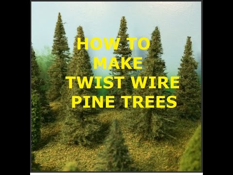 How To Make A Wire Pine Tree