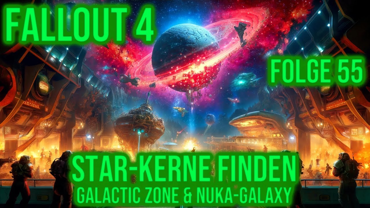 ALLE STAR-KERNE GEFUNDEN – Fallout 4 Gameplay #55 | Galactic Zone & Nuka-Galaxy - YouTube