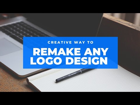 Creative way to remake any logo Design | Business/Modern logo Design ...