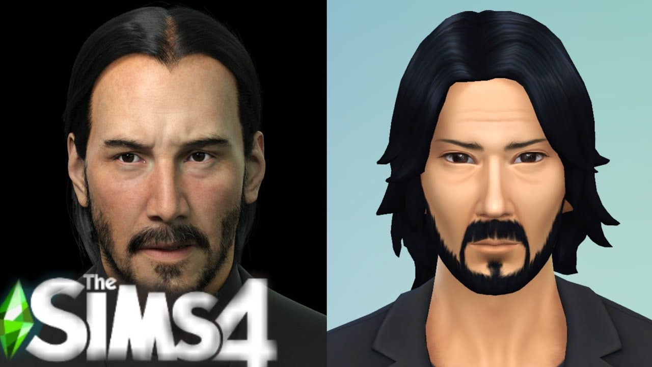 JOHN WICK & KEANU REEVES - DAISY BENZETME CHALLENGE THE SİMS 4 - YouTube