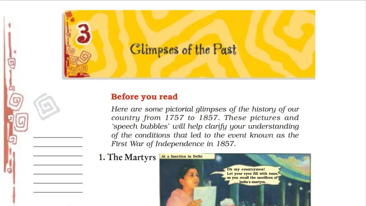 Glimpses Of The Past Class 8 In Hindi Ncert English Class 8 Honeydew glimpses-of-the-past-class-8-in-hindi-ncert-english-class-8-honeydew