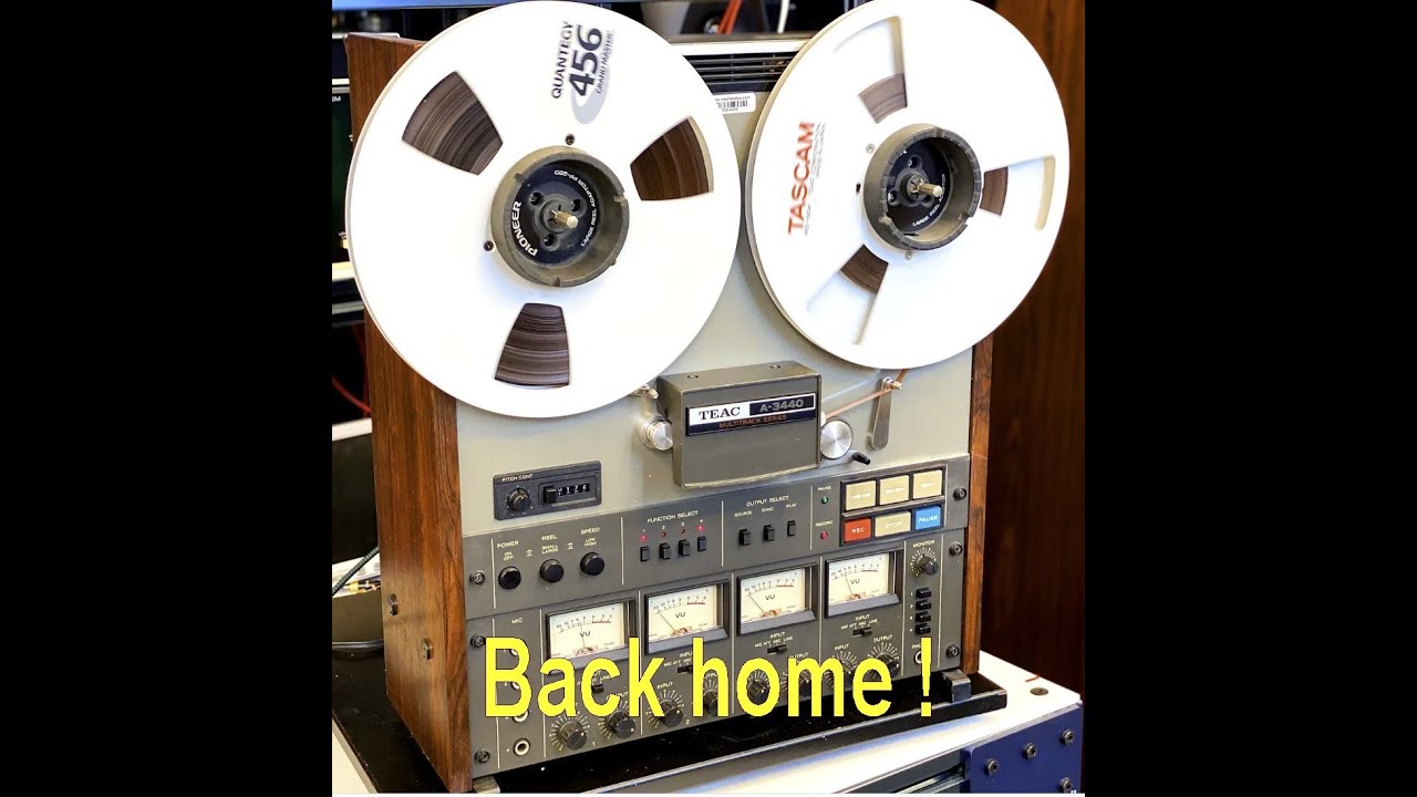 2022 12 20 update | Back home | A3440 motors | TEAC Dolby units. - YouTube