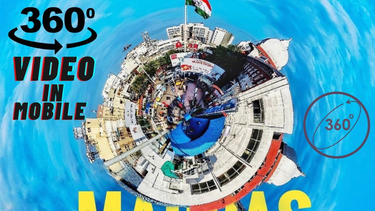 How To Shoot 360 Video In Mobile - YouTube
