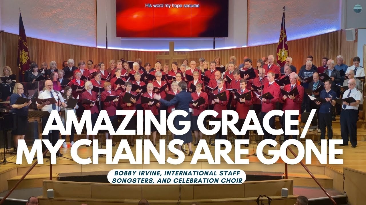 Amazing Grace/My chains are gone - YouTube