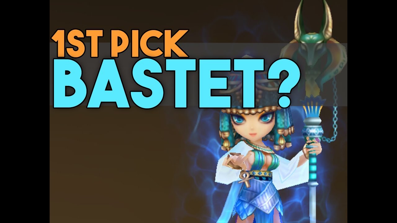 1st Pick Bastet? World Arena / RTA Action in Summoners War - YouTube