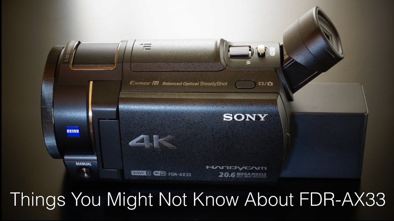 5 Features You Might Not Know About FDR AX33 - YouTube