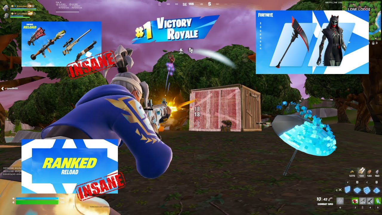 Ranked Reload Gameplay! Keyboard and Mouse! 240FPS! 4K - YouTube