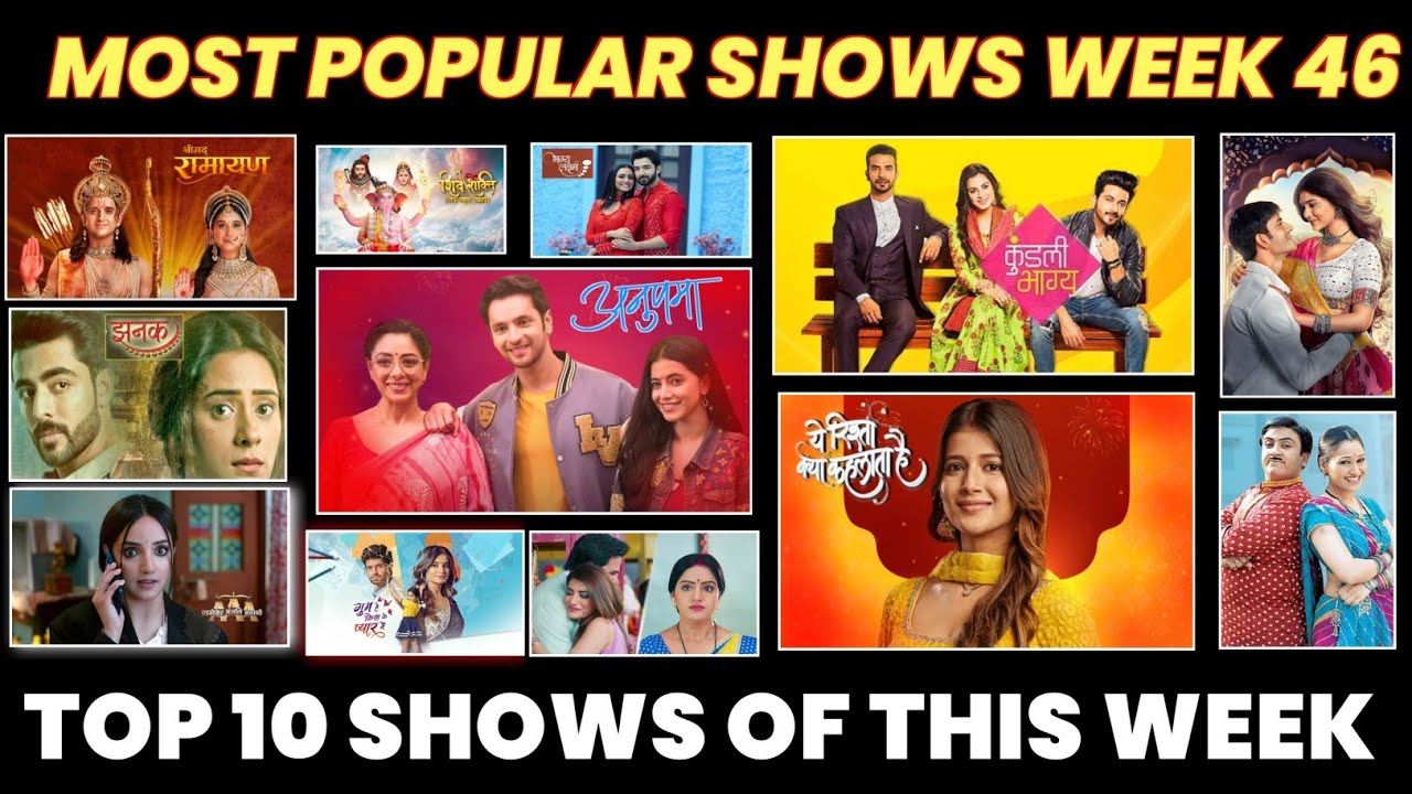 Most Popular Shows of This Week 46 (2024) Here are the TOP 10 SHOWS of ...