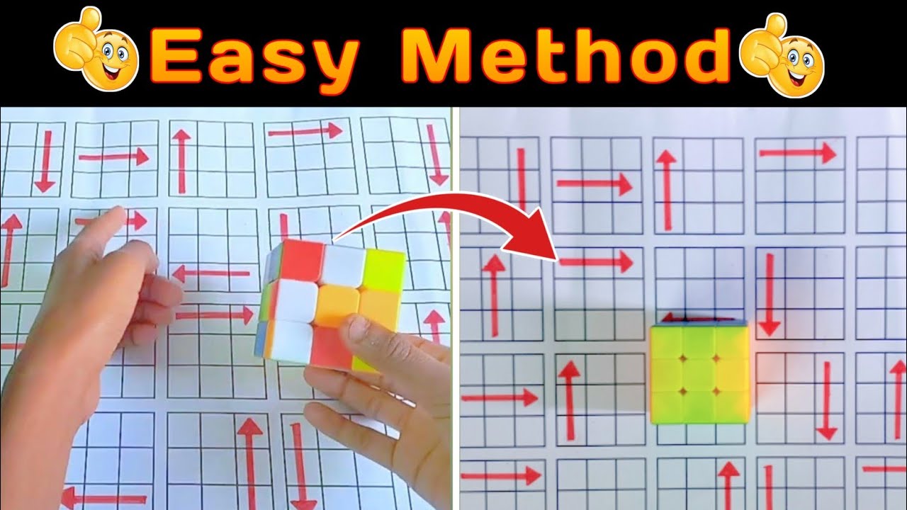 Rubik's cube self solving In Just 60 Sec| Solve Like A Master In Sec ...