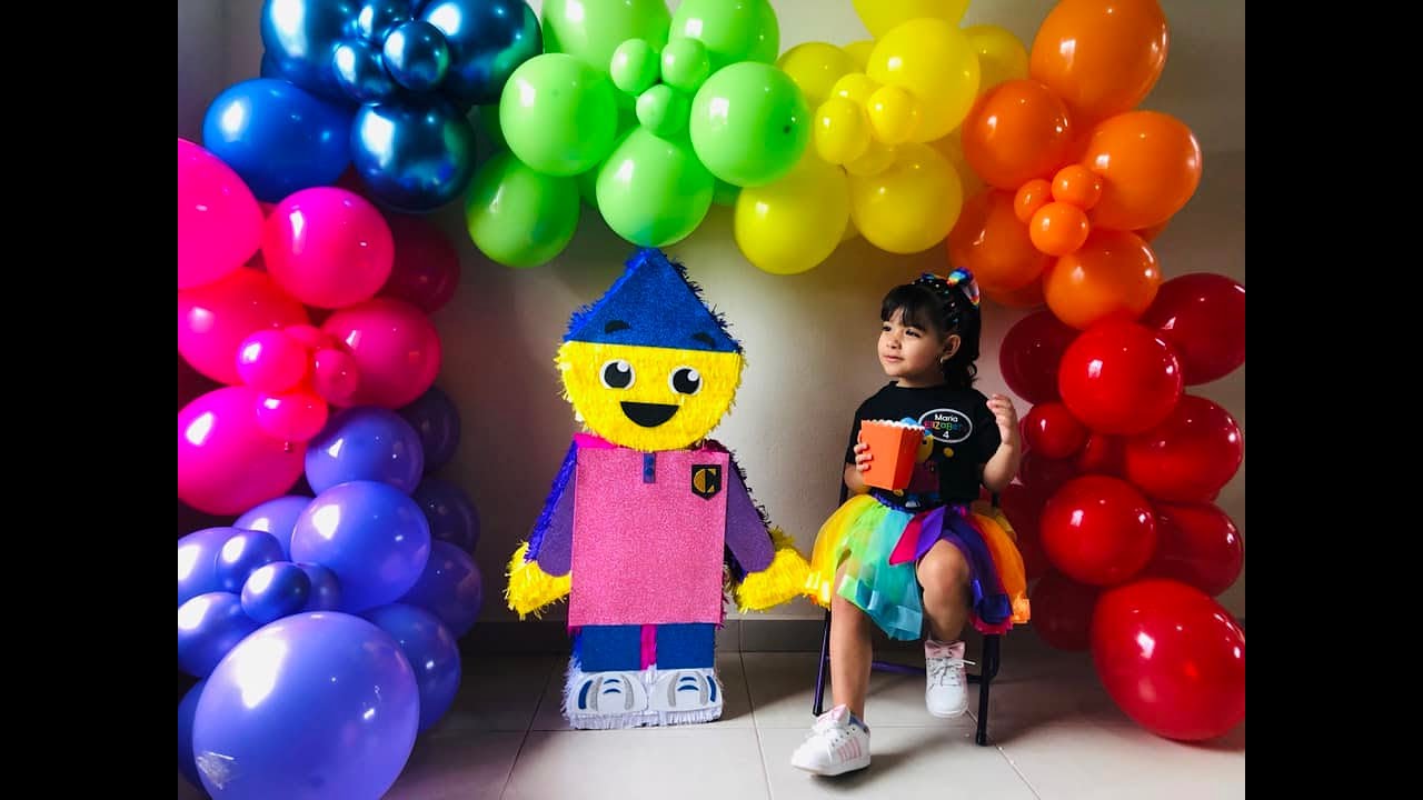 Maria Elizabeth cumpleaños #4 🌈🟡🔹🔺🟪 - YouTube