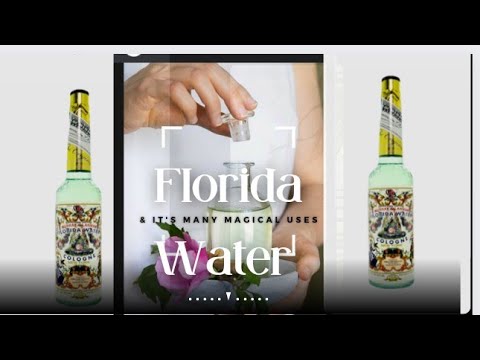 Florida Water || its many cleansing properties - YouTube