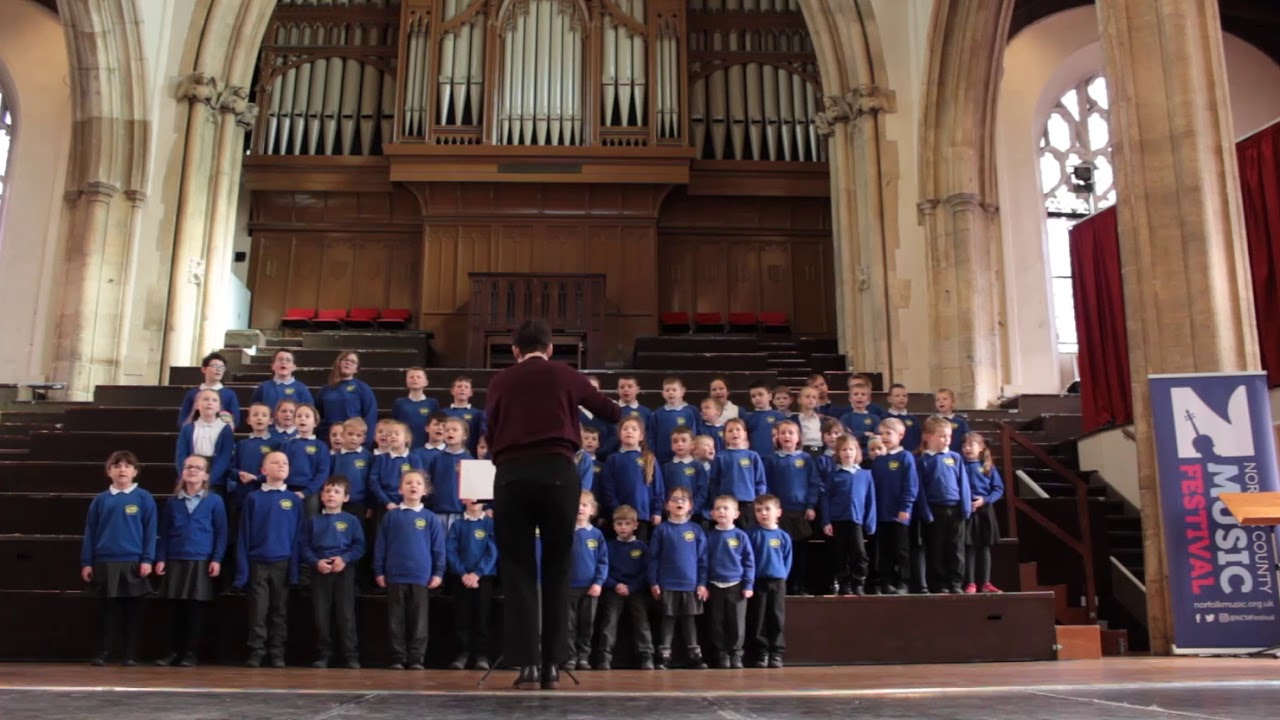 St Mary's Endowed VA CE Primary School Roughton Choir - YouTube