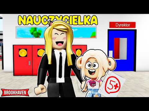 ZOSTAŁAM NAUCZYCIELKĄ w Szkole TROJACZEK w Brookhaven RP 😁