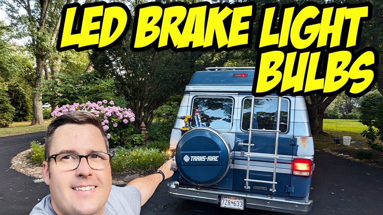 Let's put LED brake light bulbs in the Chevrolet G20 van! Are these ...