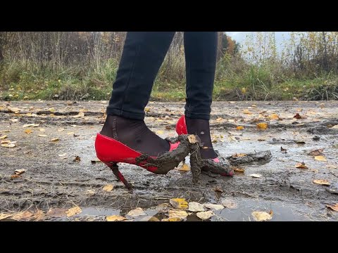 Dirty shoes, abuse shoes, abuse high heels, crush shoes, crush high ...