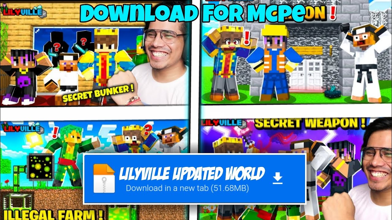 @AnshuBisht Lilyville world download with Made SECRET WAR BUNKER In ...