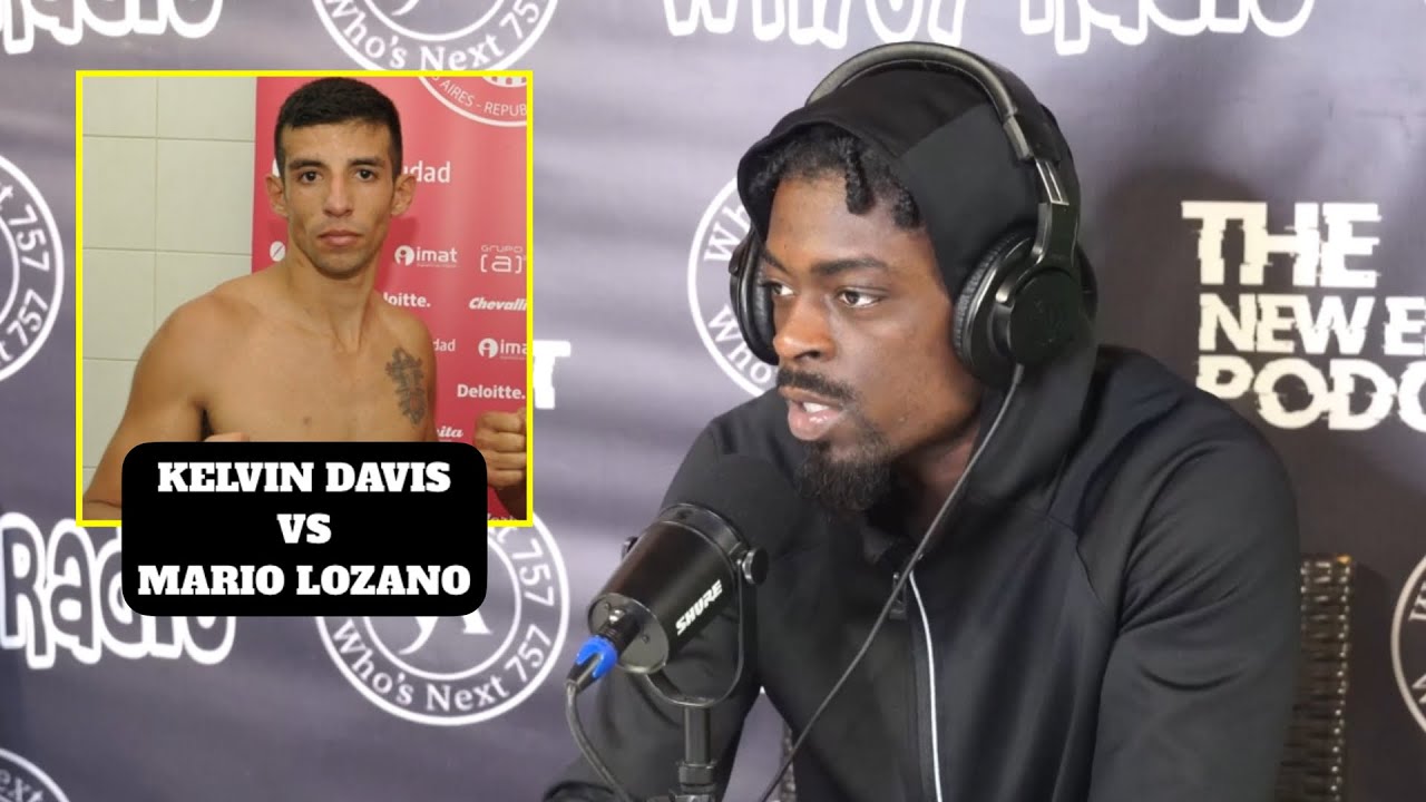 Kelvin Davis Preparing For War Against Mario Lozano Live On #proboxtv ...