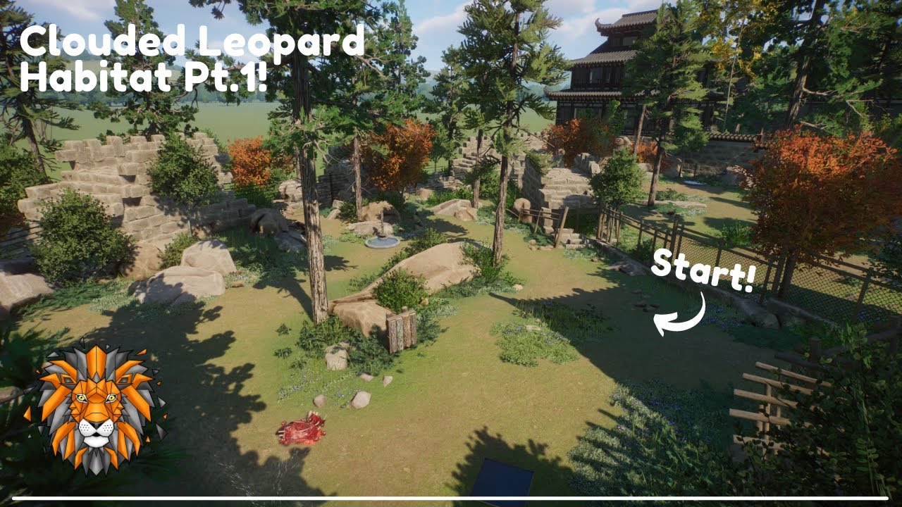 Planet Zoo Clouded Leopard Enclosure! - YouTube