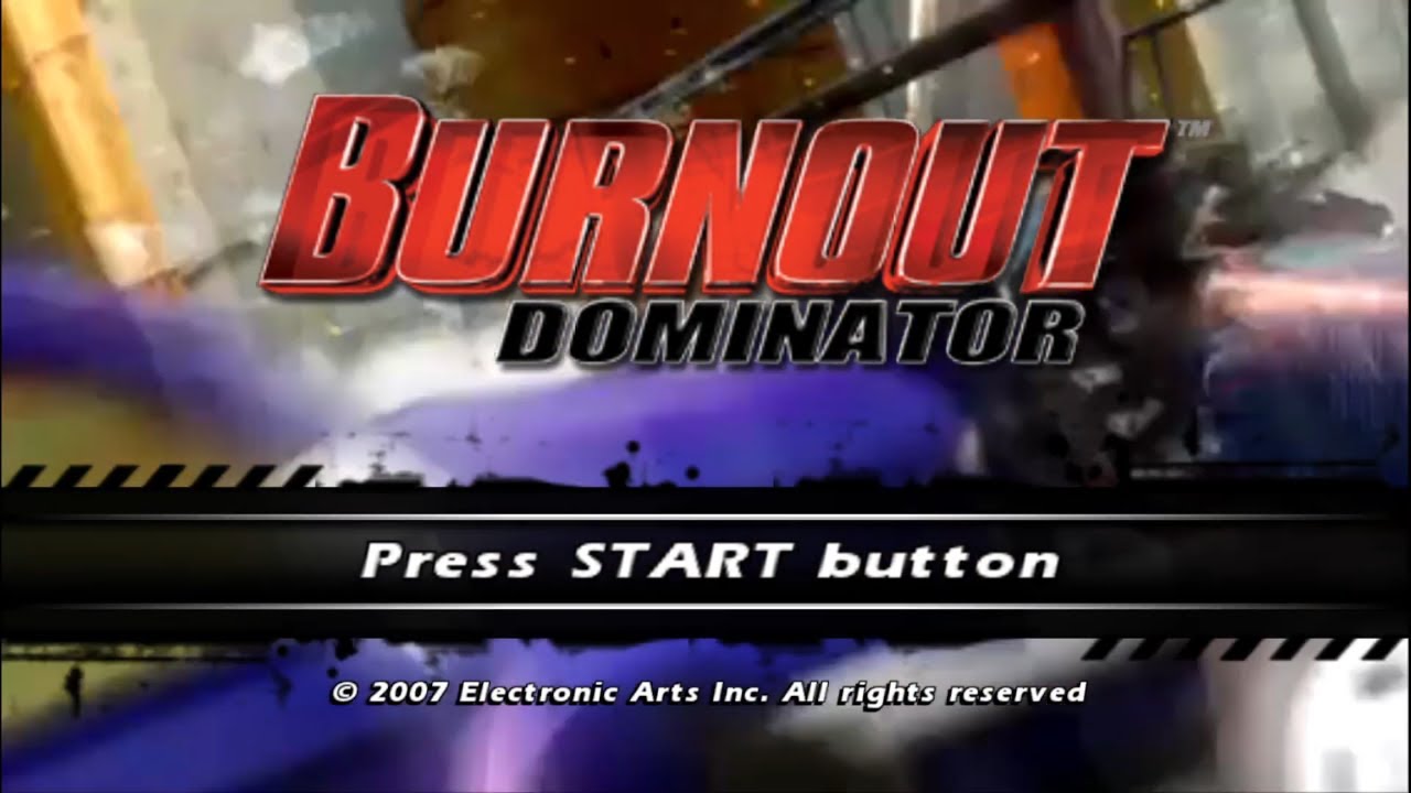 Burnout Dominator - PSP - Gameplay - YouTube