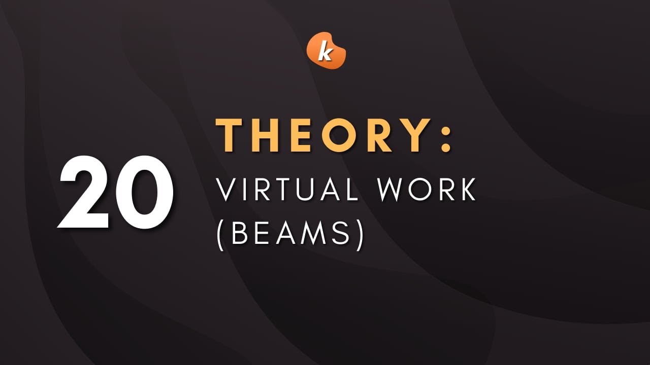 PSAD 20 Theory of Structures: Virtual Work Method for Beams - YouTube
