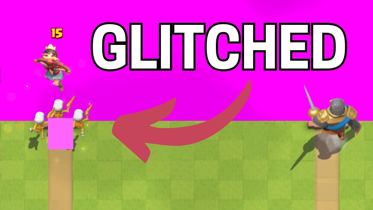 The weirdest glitch in clash royale history - YouTube