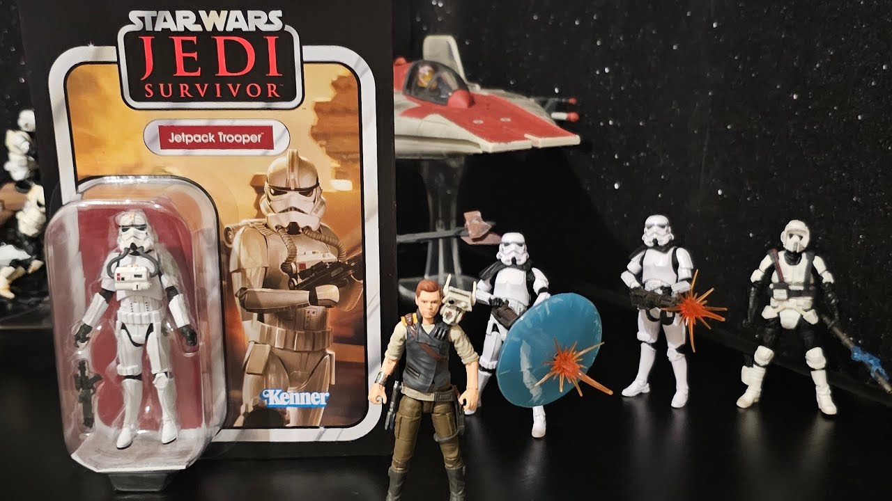 Jetpack Trooper. Star Wars Jedi Survivor.. The Vintage Collection ...